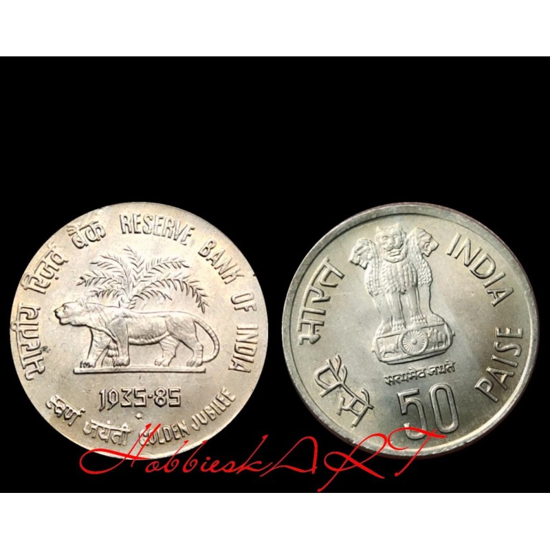 50 Paise Rare Unc Rotation Error Coin Of Reserve Bank Of, 44% OFF